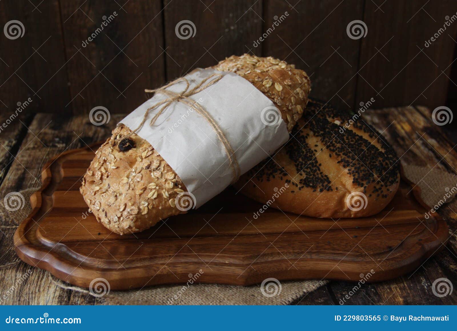 Full Frame Assorted European Breads in Rustic Style Stock Image - Image ...