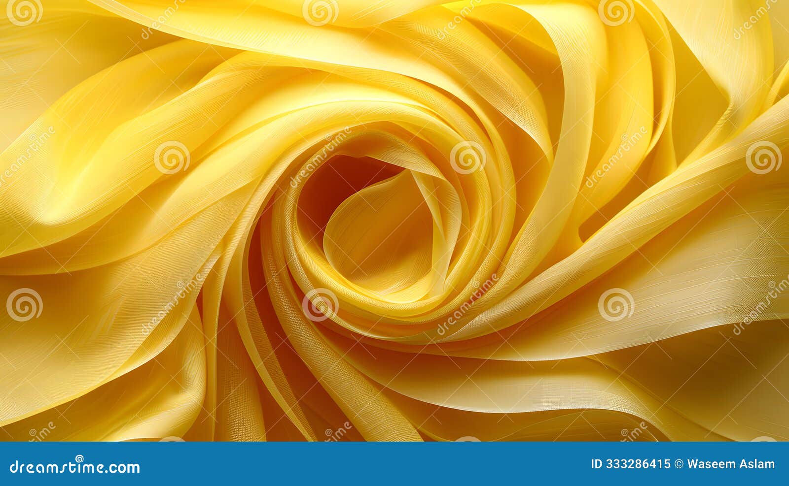 Full Frame Background of Bright Abstract Yellow Curved Layers Stock ...