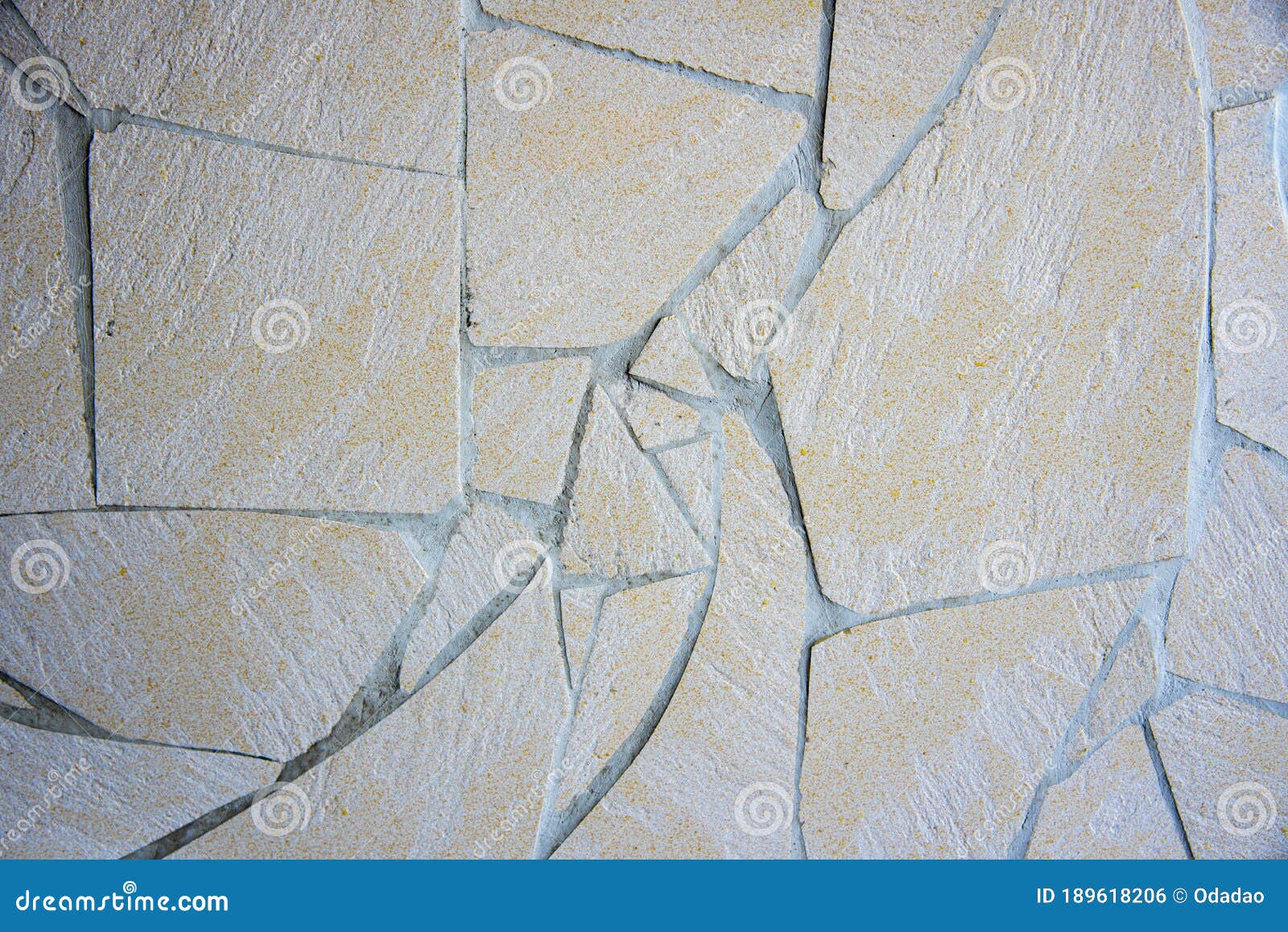 Full Frame the Broken Fragments of Tiles As the Backdrop Stock Photo ...