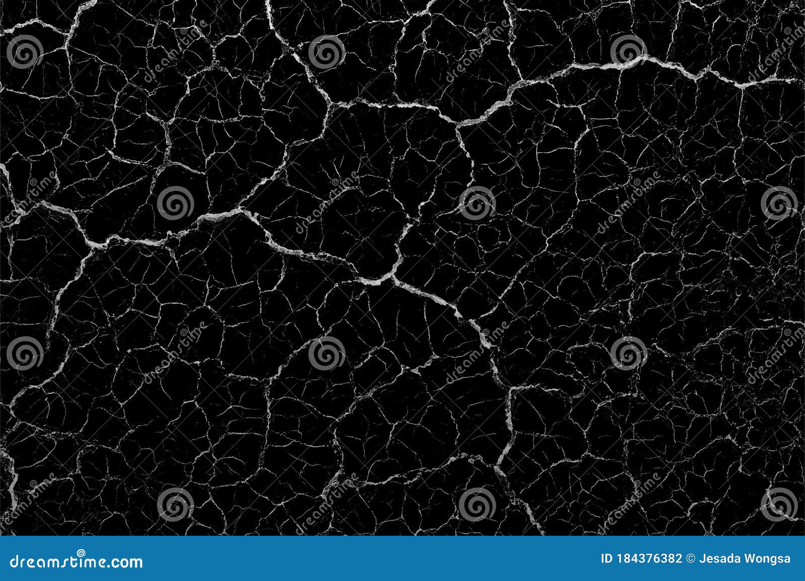 Full Frame of Crack Dirty Pattern White on Black for Design Backdrop ...