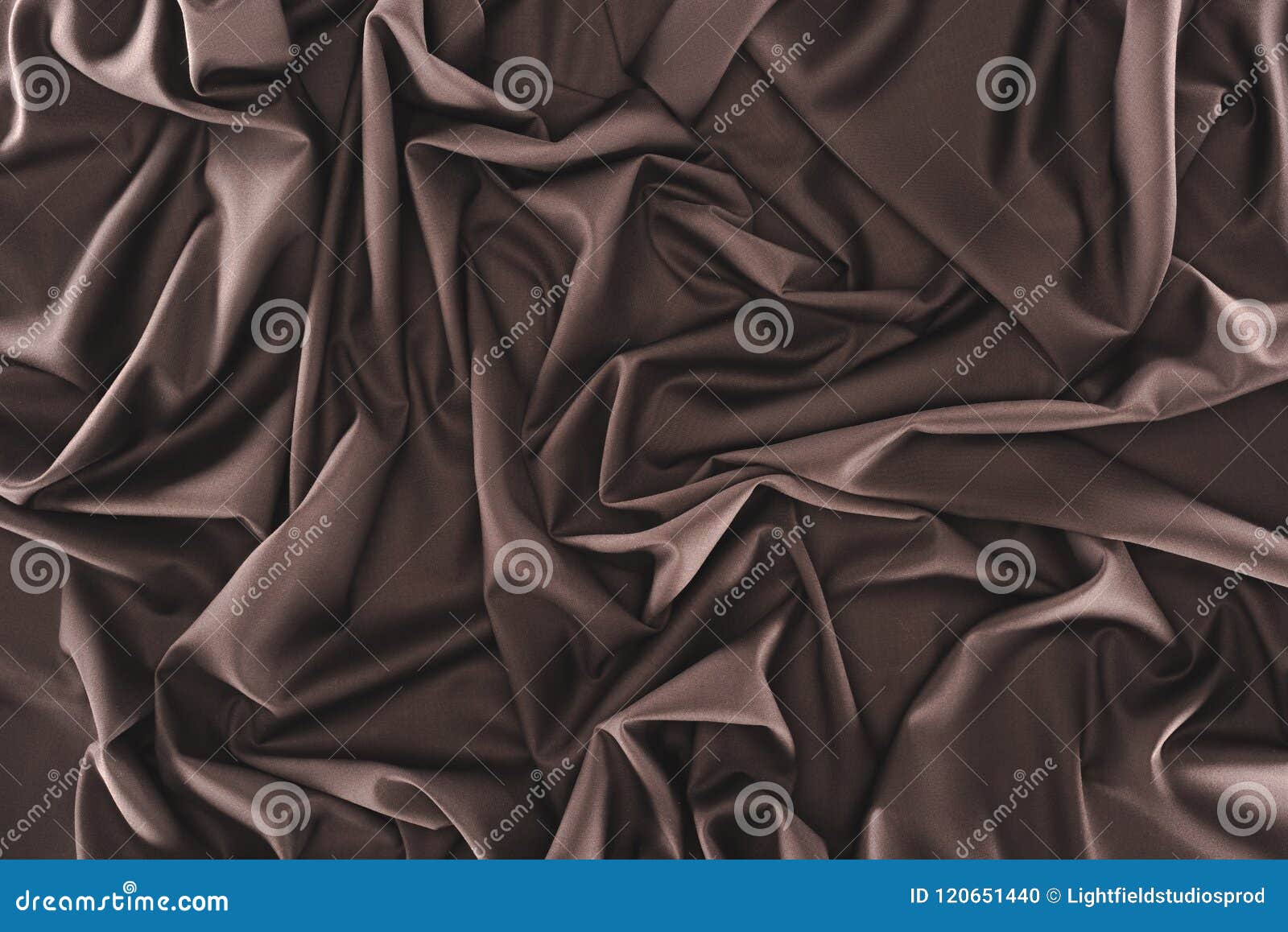 Full Frame of Folded Dark Silk Cloth Stock Photo - Image of frame ...