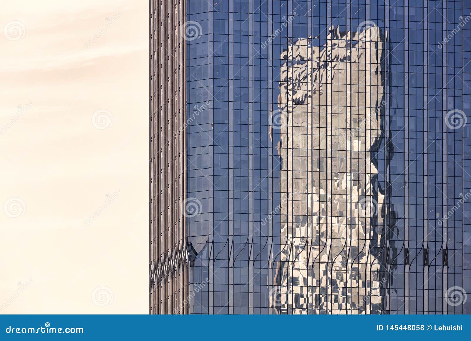 Full Frame of Modern Glass Steel Architecture Stock Photo - Image of ...