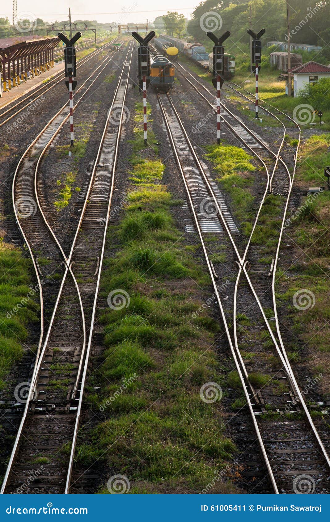 Full Frame of Railroad Tracks. Stock Image - Image of crossing, rail ...