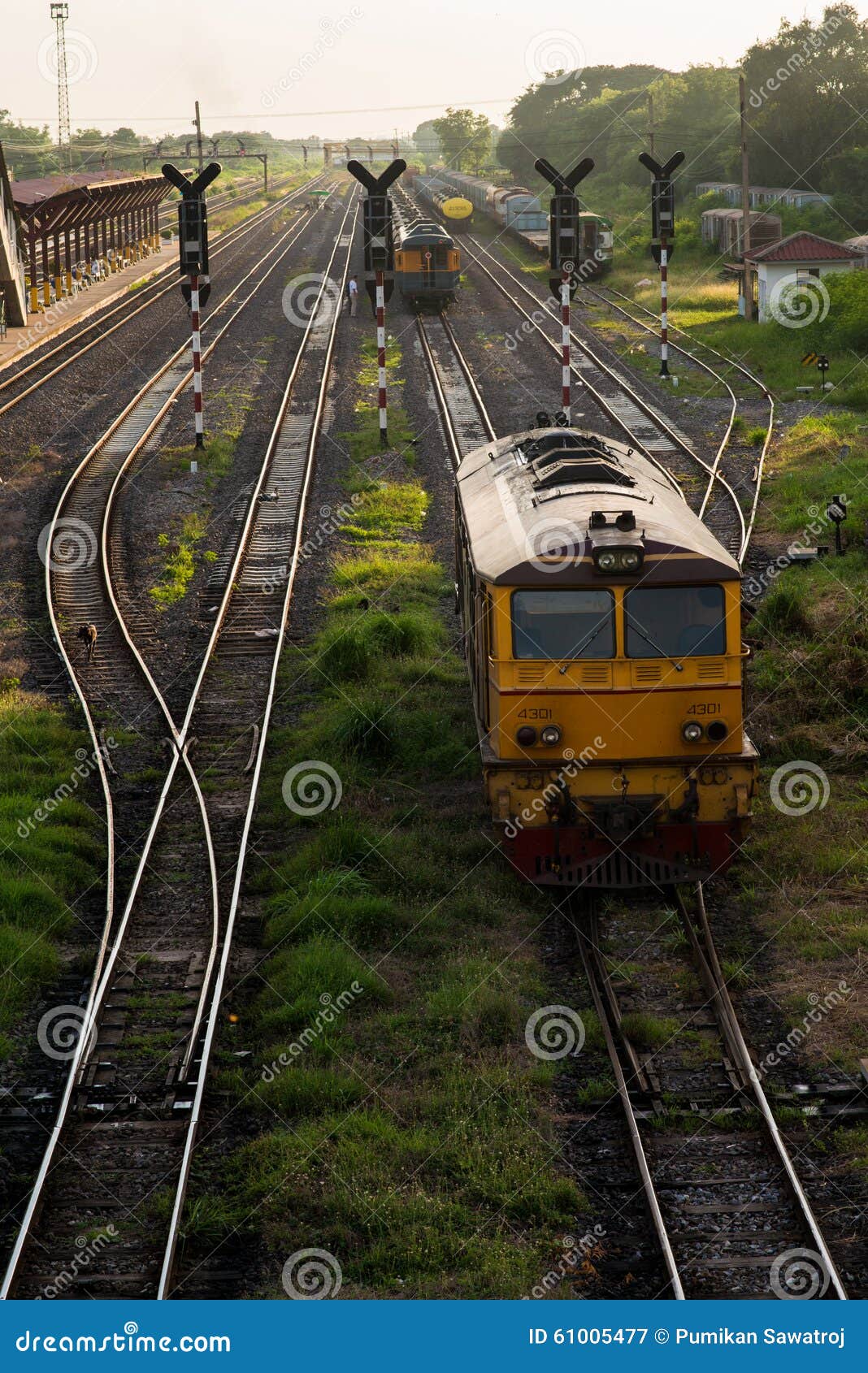 Full Frame of Railroad Tracks Stock Image - Image of path, rail: 61005477