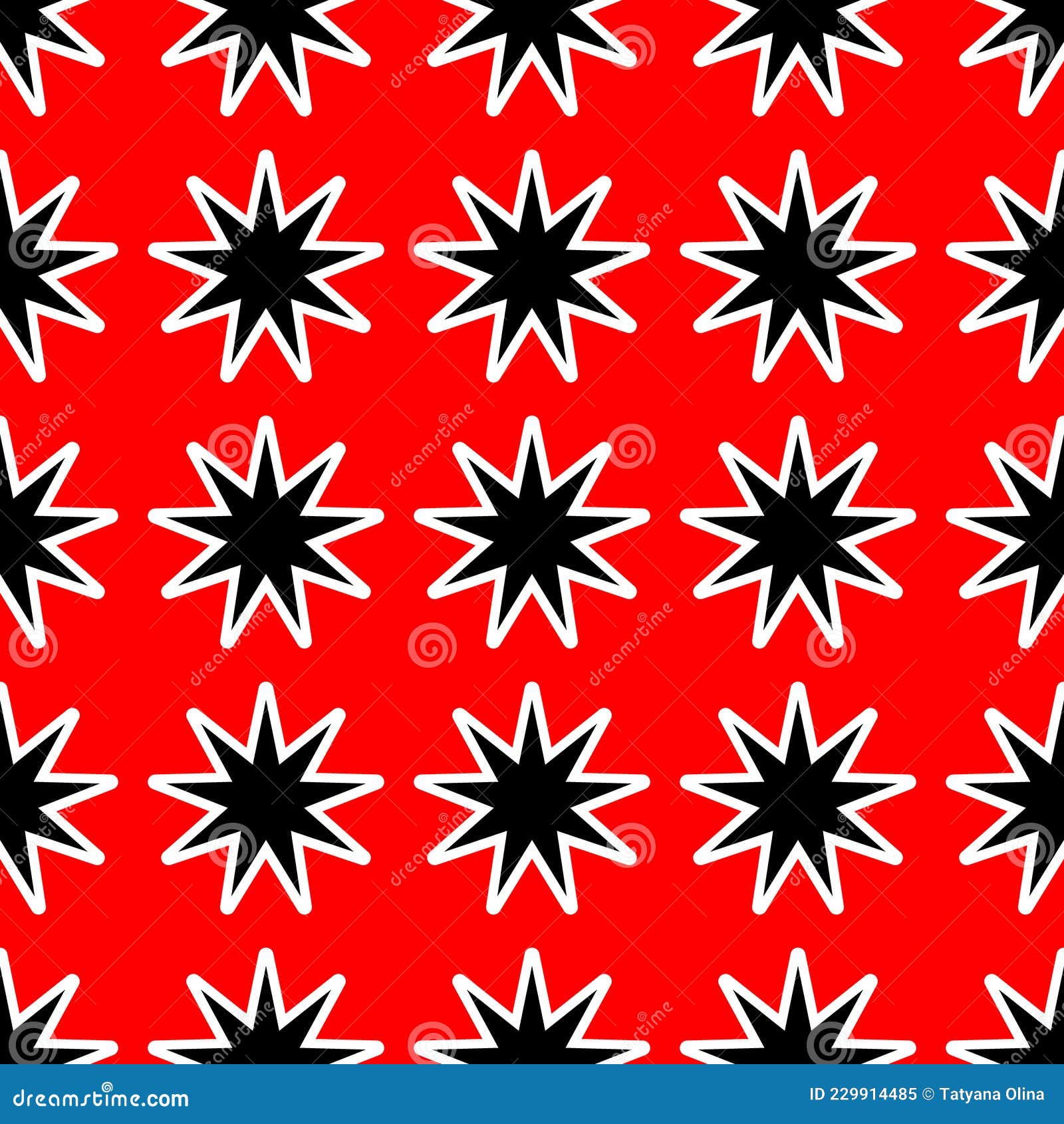 Star Pattern on Red Background Stock Vector - Illustration of ...