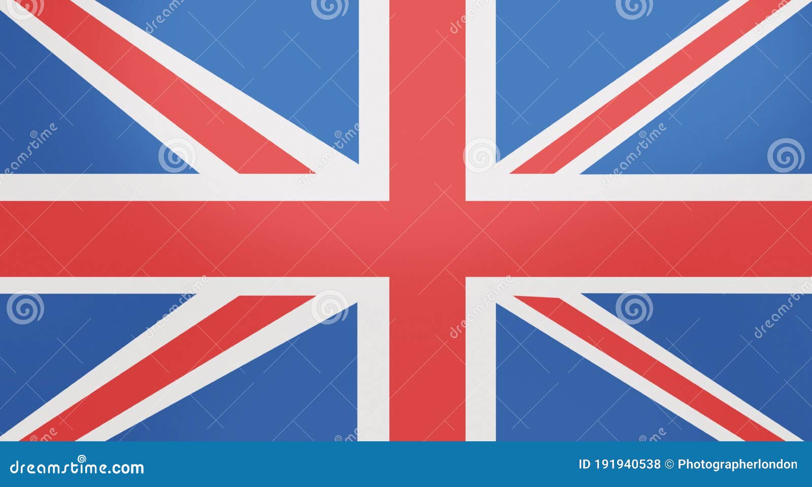 Full-frame Shot of British Flag Stock Illustration - Illustration of ...