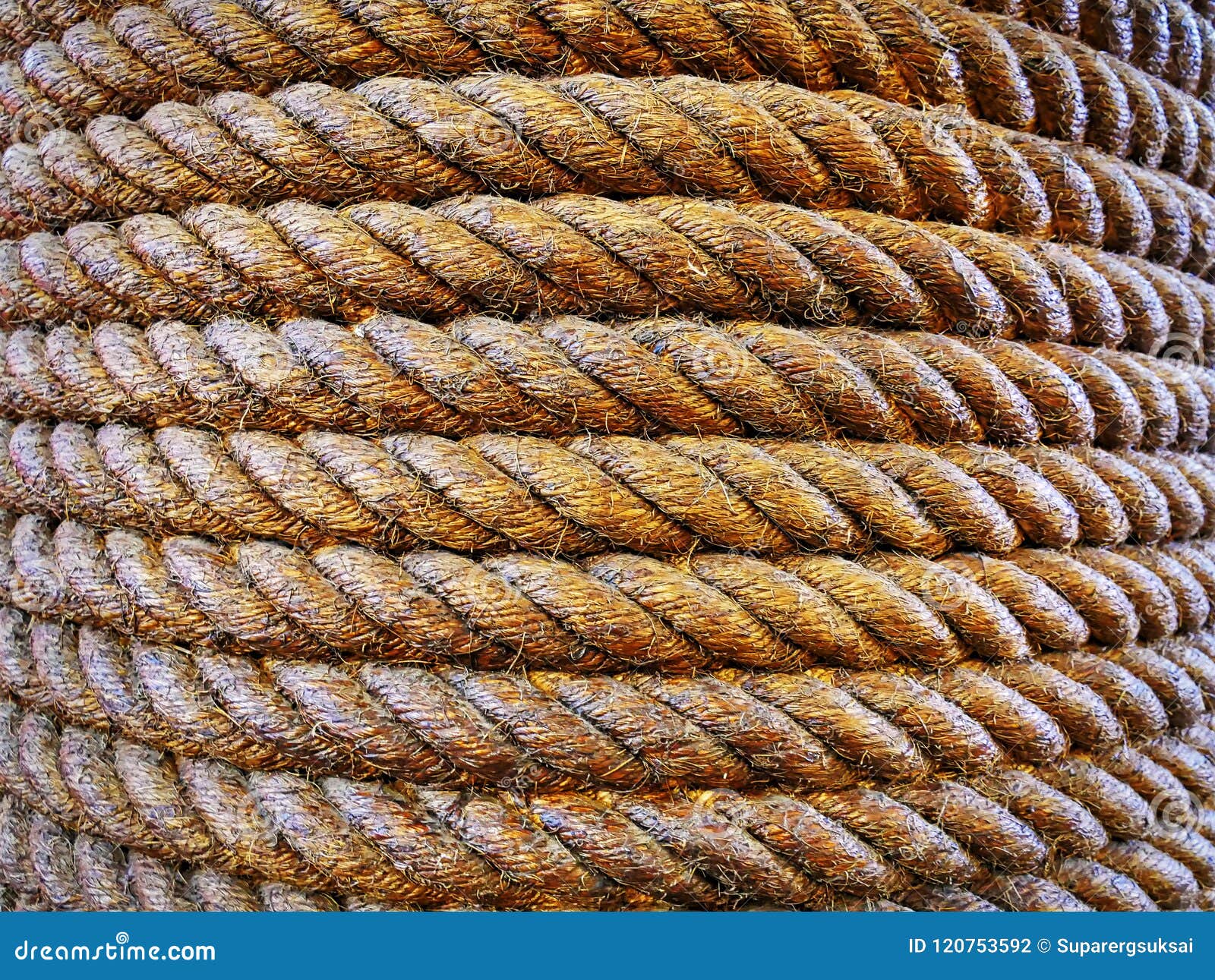 Close-up Texture Background of Curved Ropes Stock Photo - Image of ...