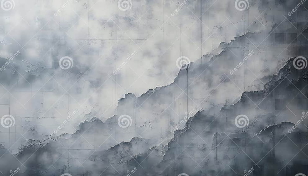 Full Frame of Texture on a Decayed Concrete Canvas Stock Illustration ...