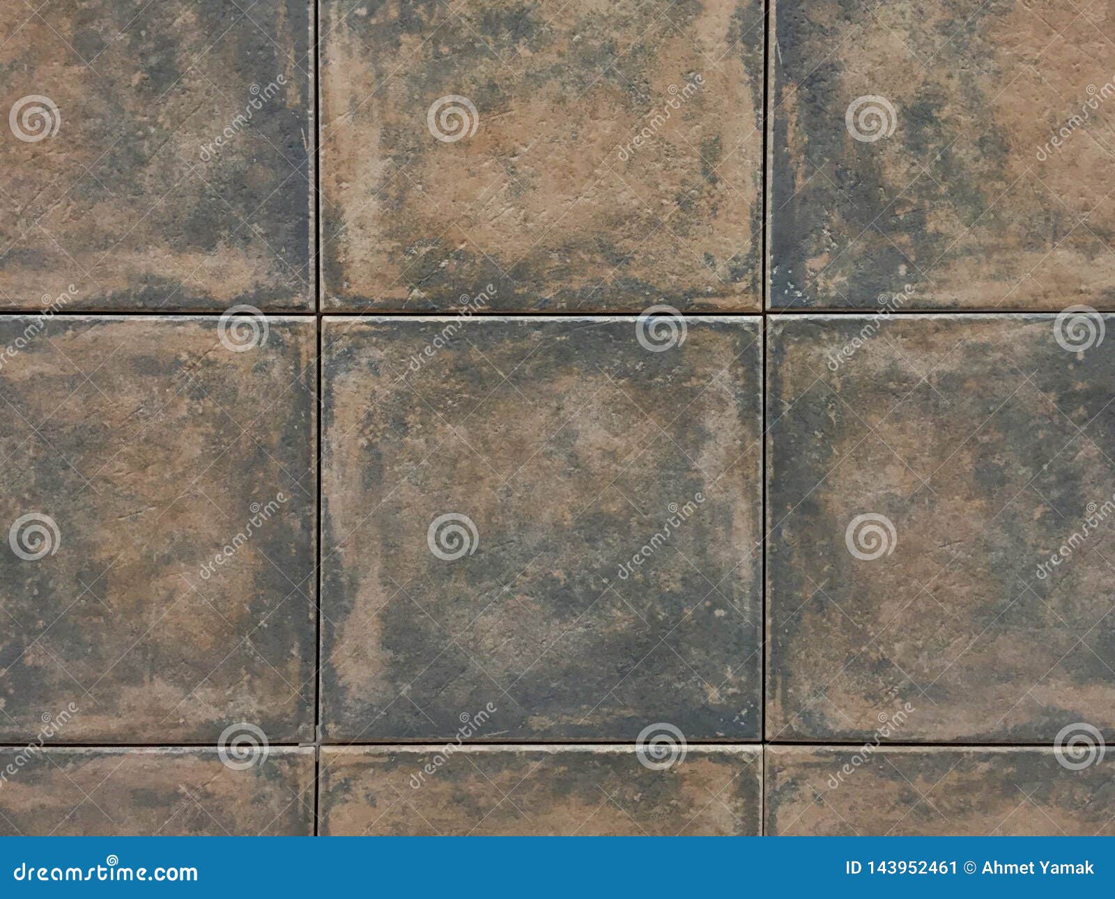 Tiled Floor or Wall Background Stock Image - Image of full, decoration ...