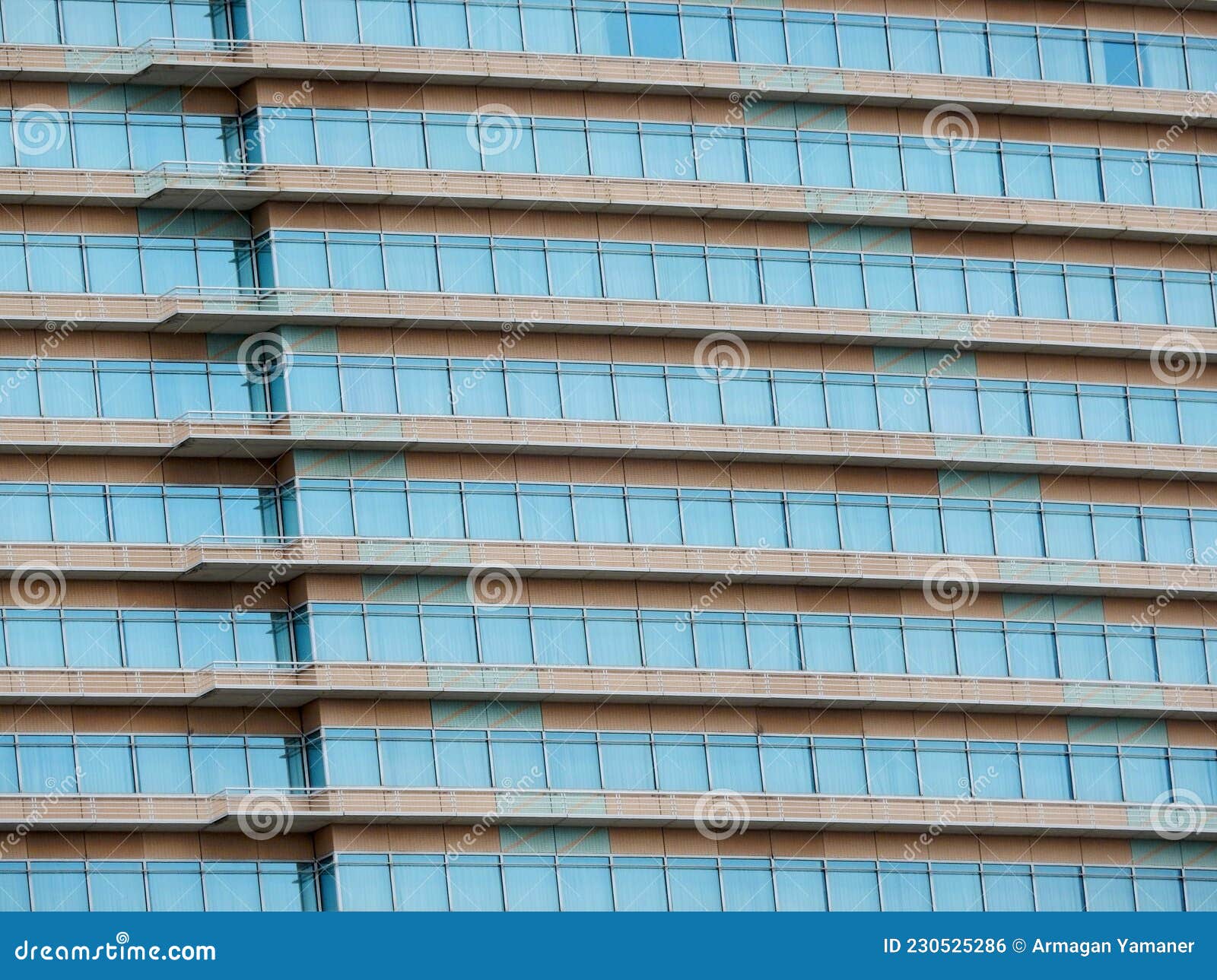 Full Frame View of the Facade of a Glass Building Stock Photo - Image ...