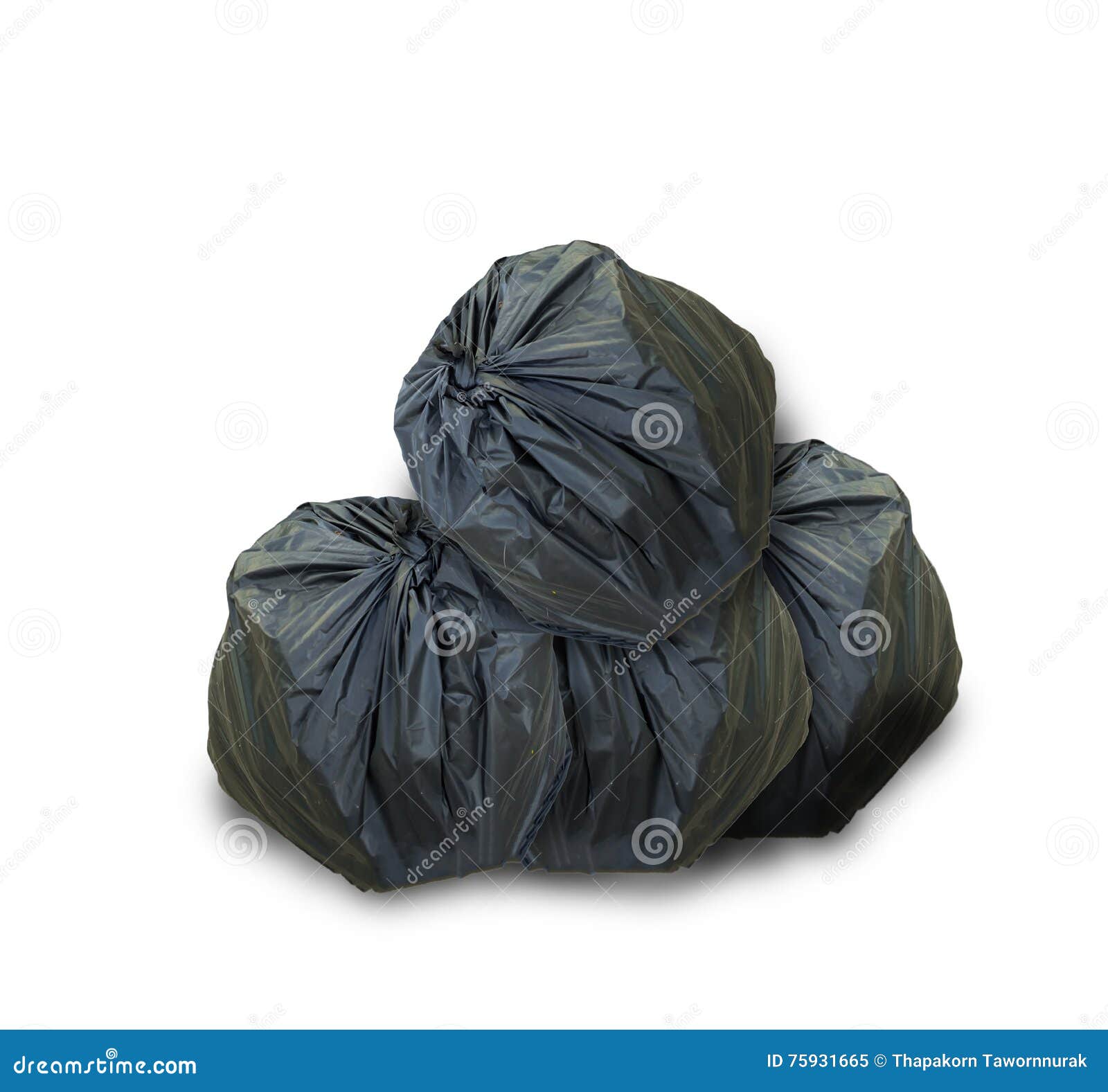Full Garbage Bag stock image. Image of equipment, path - 75931665