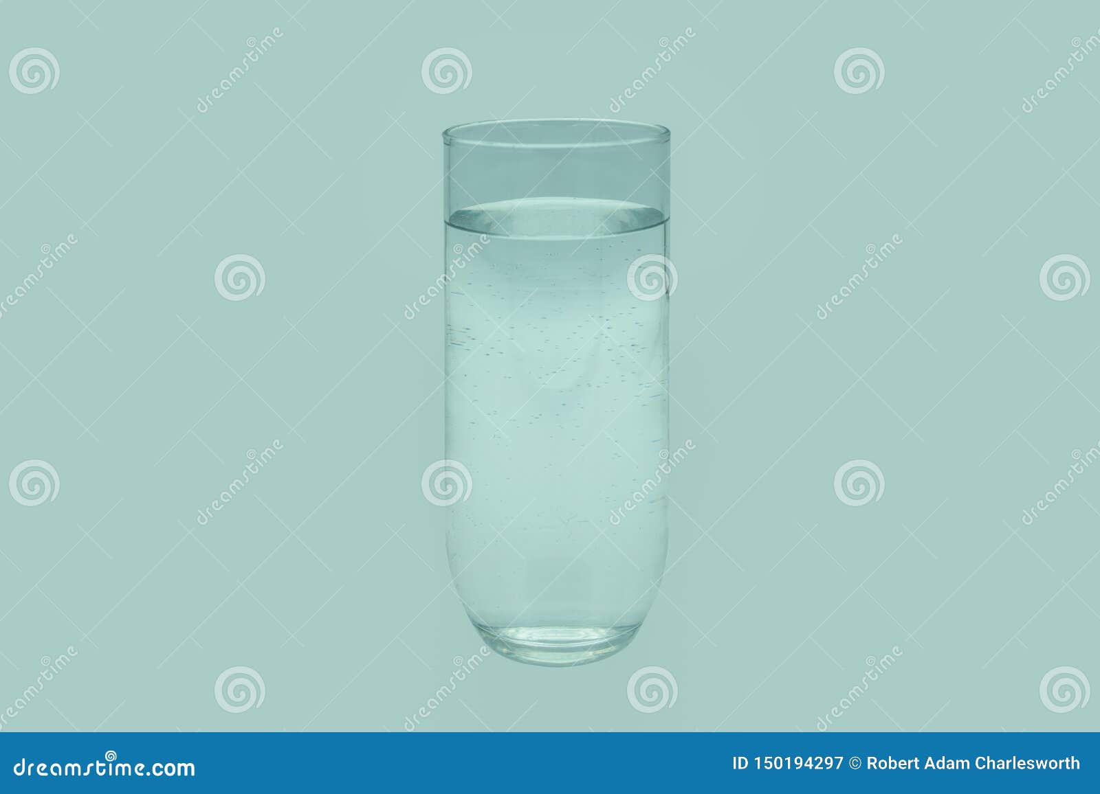 A full glass of pure water stock image. Image of beverage - 150194297