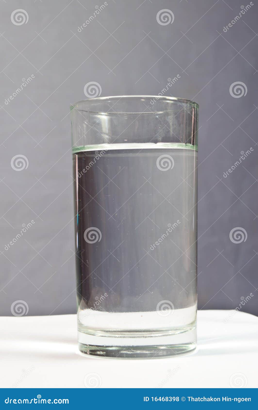 Full glass of water stock photo. Image of vector, reflection - 16468398
