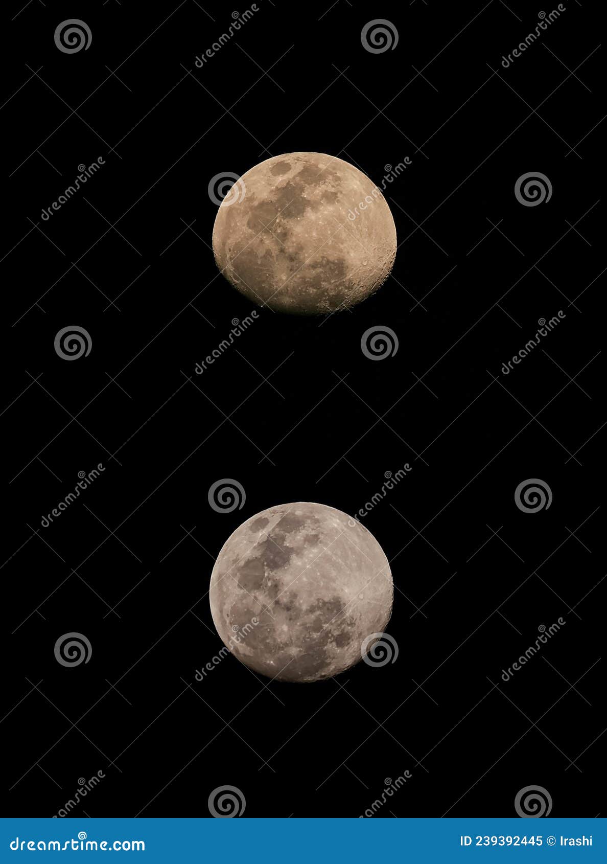 Full glow moon stock image. Image of galaxy, nature - 239392445