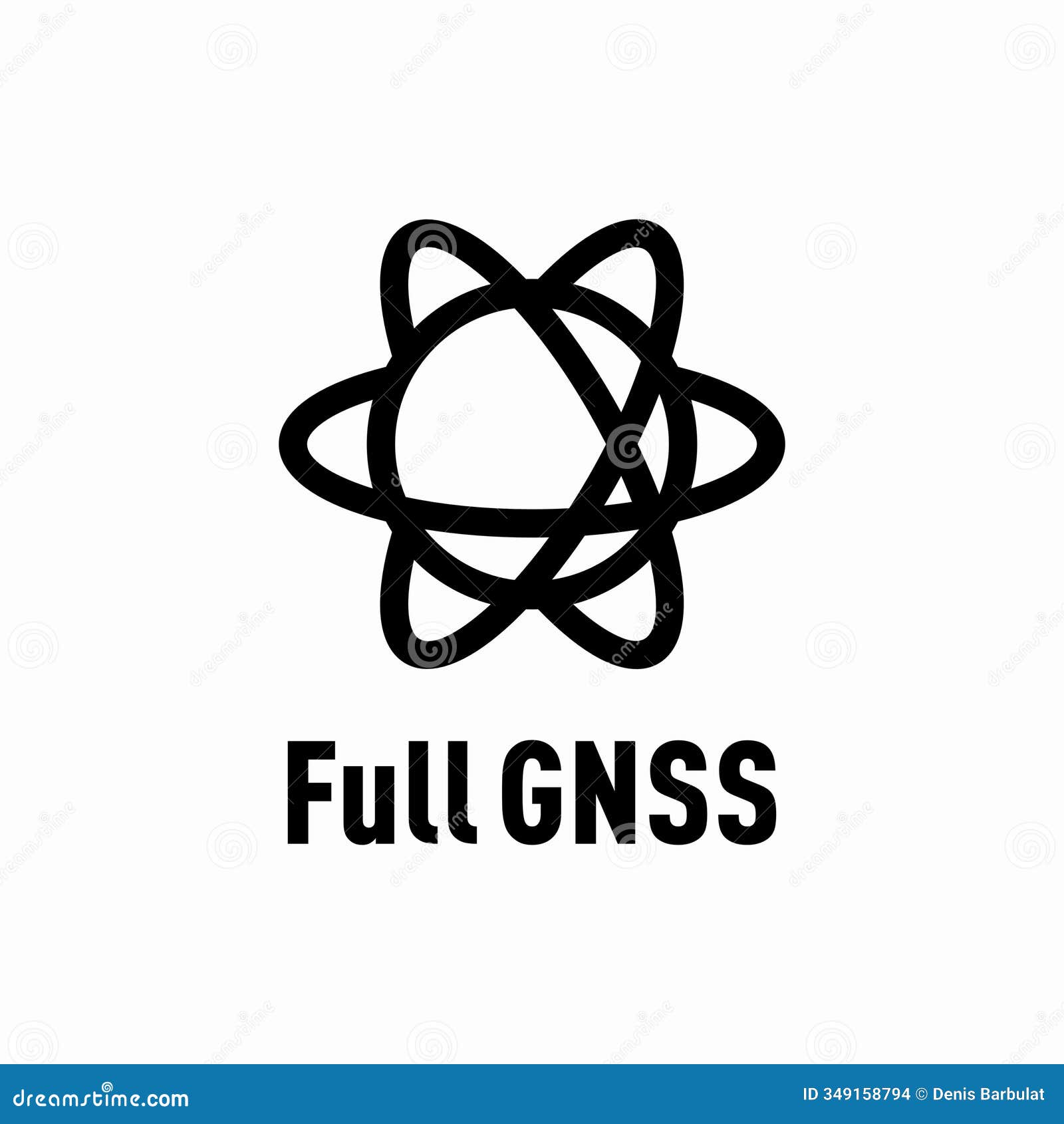 Full GNSS Vector Information Sign Stock Vector - Illustration of symbol ...