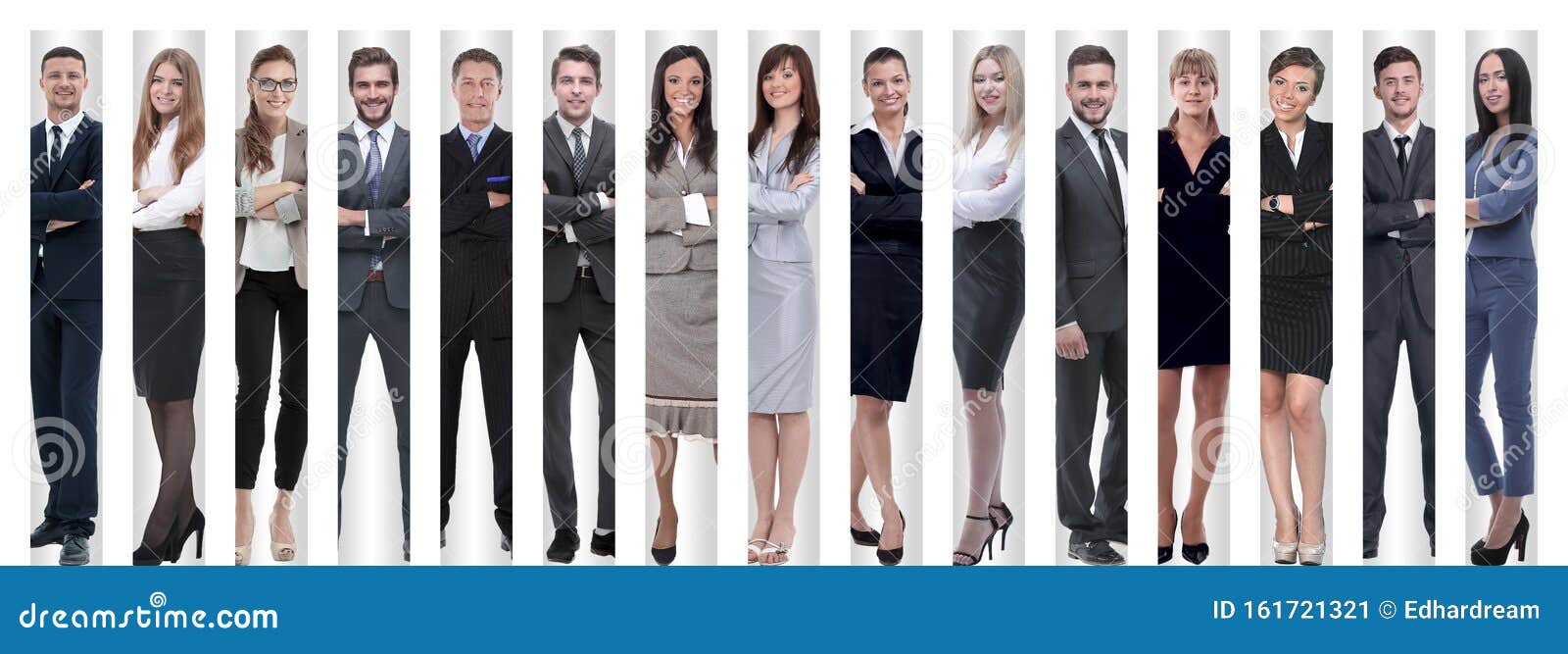 In Full Growth. the Group is Successful Young Entrepreneurs Stock Image ...