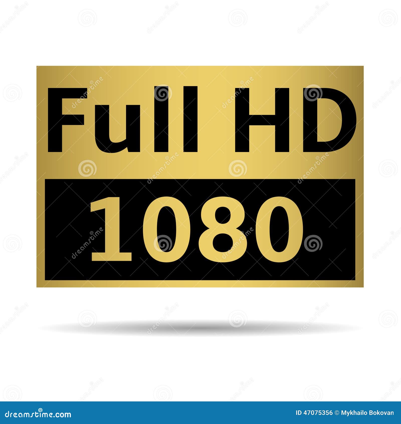 Full HD stock vector. Illustration of communication, cable - 47075356