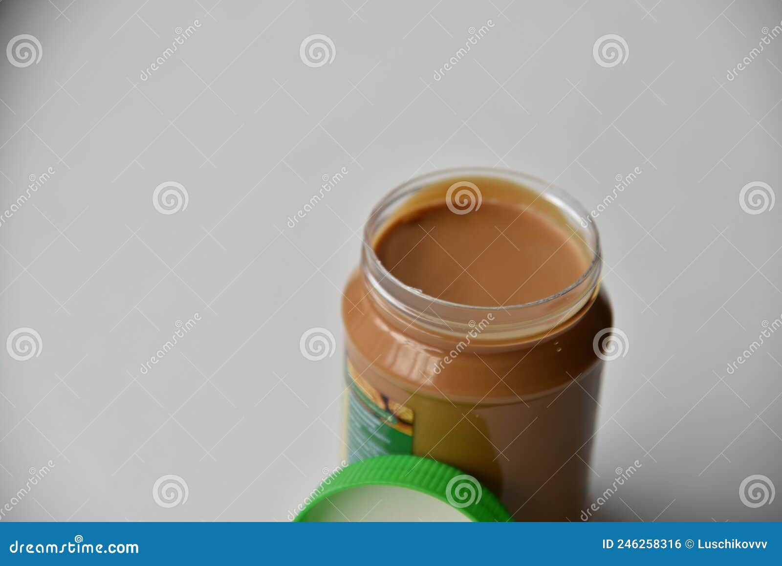 A Full Jar of Nut Paste in the Kitchen Stock Photo - Image of cuisine ...