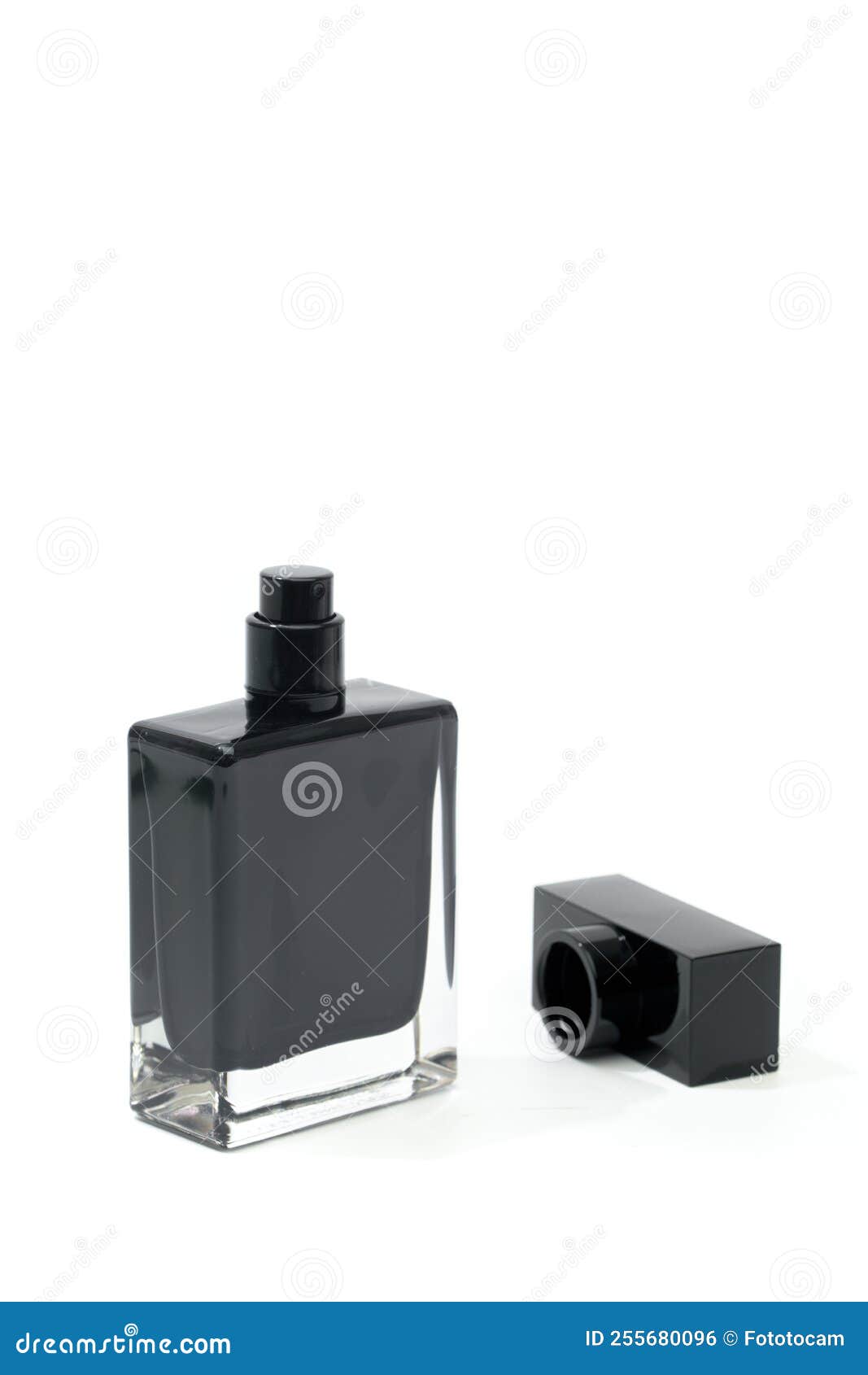 Full Jar of Perfume with Reflection. Isolated on White- Image Stock ...