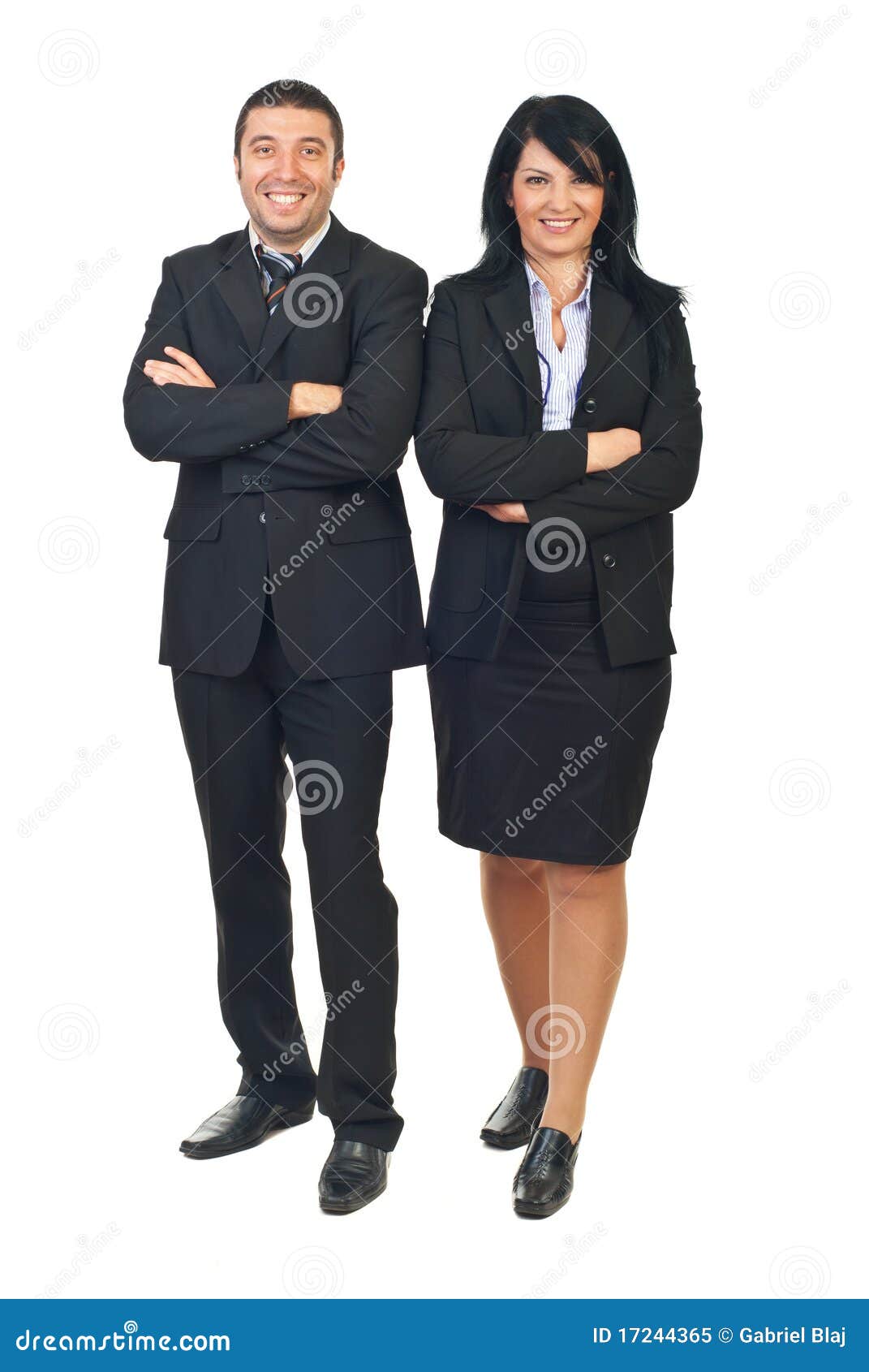 Full Length of Business People Team Stock Image - Image of corporate ...