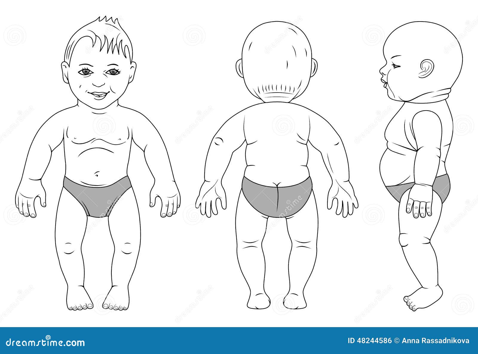 Kewpie Illustration Traditional Tattoo Flash Seamless Doodle Pattern ...