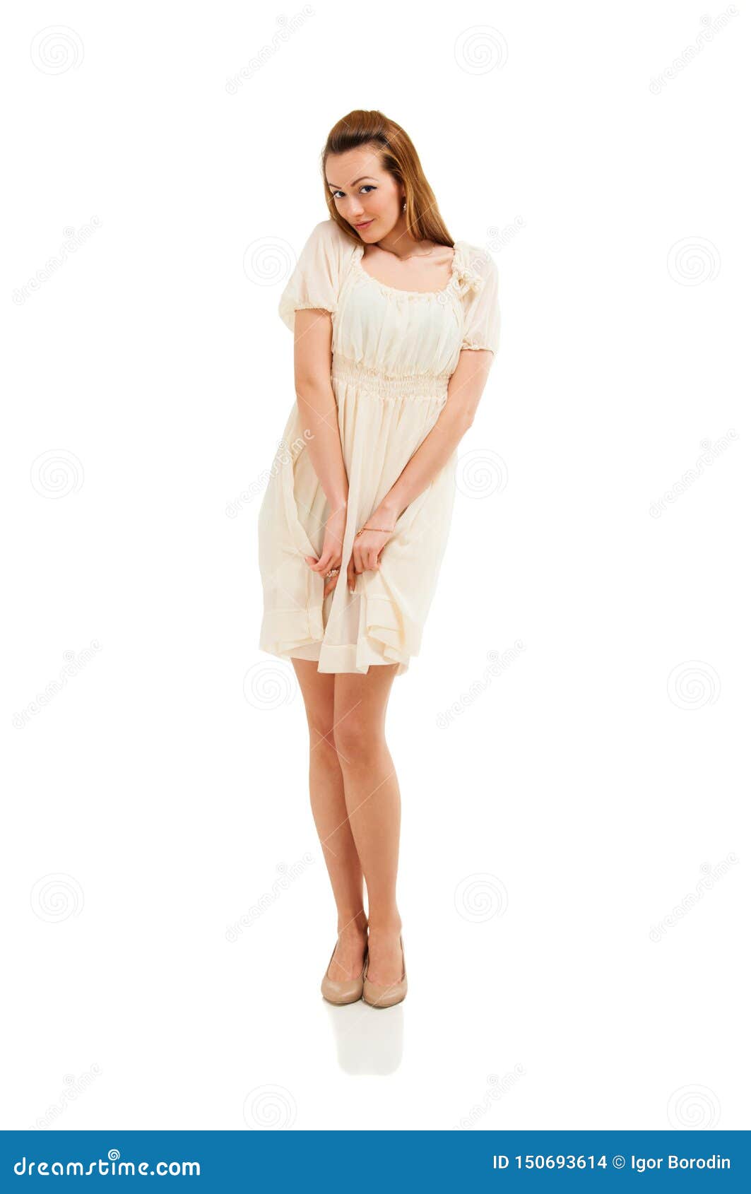 Full Length Portrait of a Confident Young Female Stock Photo - Image of ... Full Length Portrait of a Confident Young Female Stock Photo - Image of ...