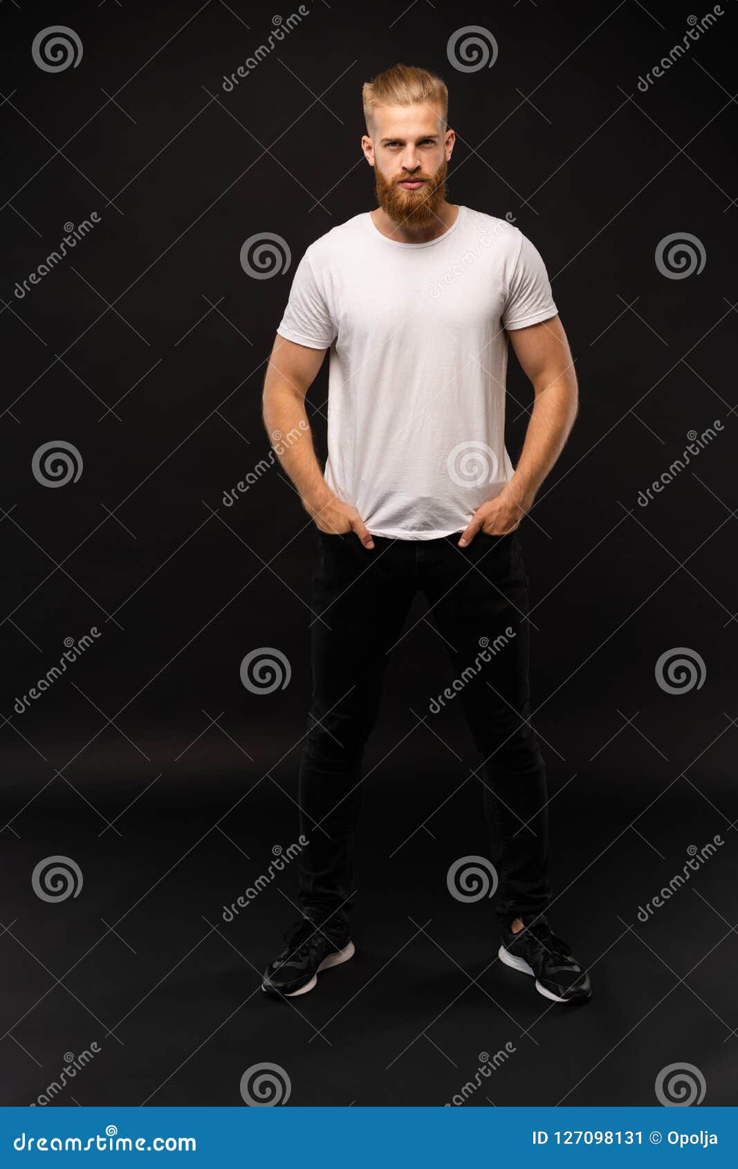 Full Length Portrait Of A Happy Casual Man Standing Isolated On A Gray ... Full Length Portrait Of A Happy Casual Man Standing Isolated On A Gray ...