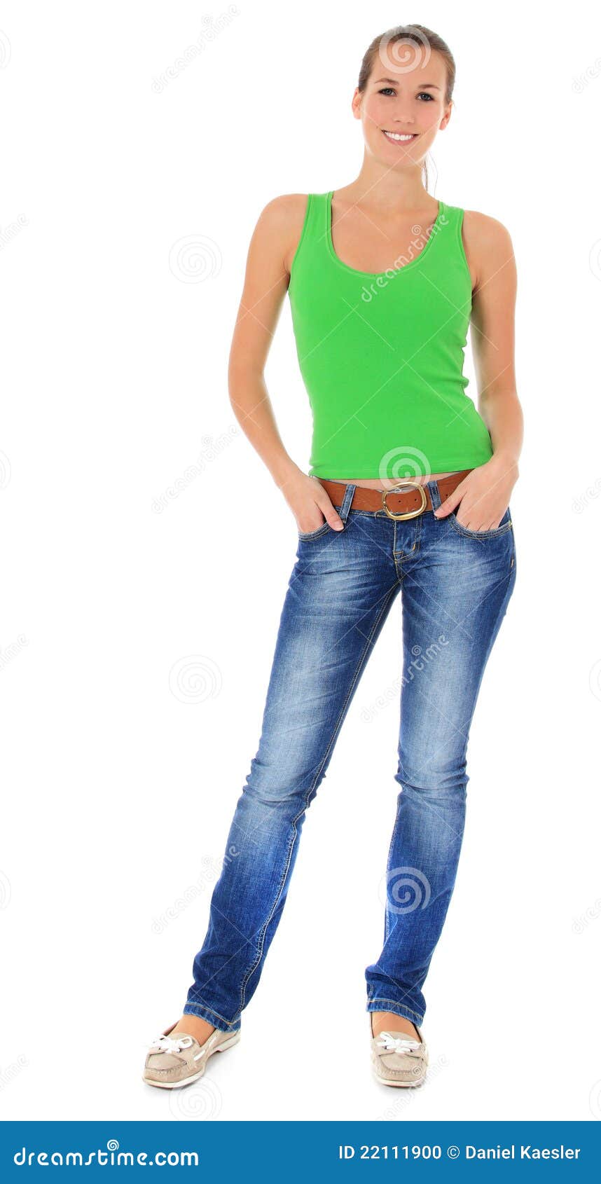 Full length woman stock photo. Image of teenager, casual - 22111900