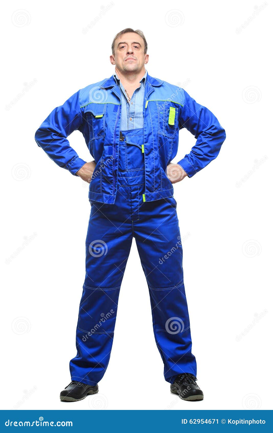 Full Length Worker Boiler Suit Isolated Stock Photos - Free & Royalty ...