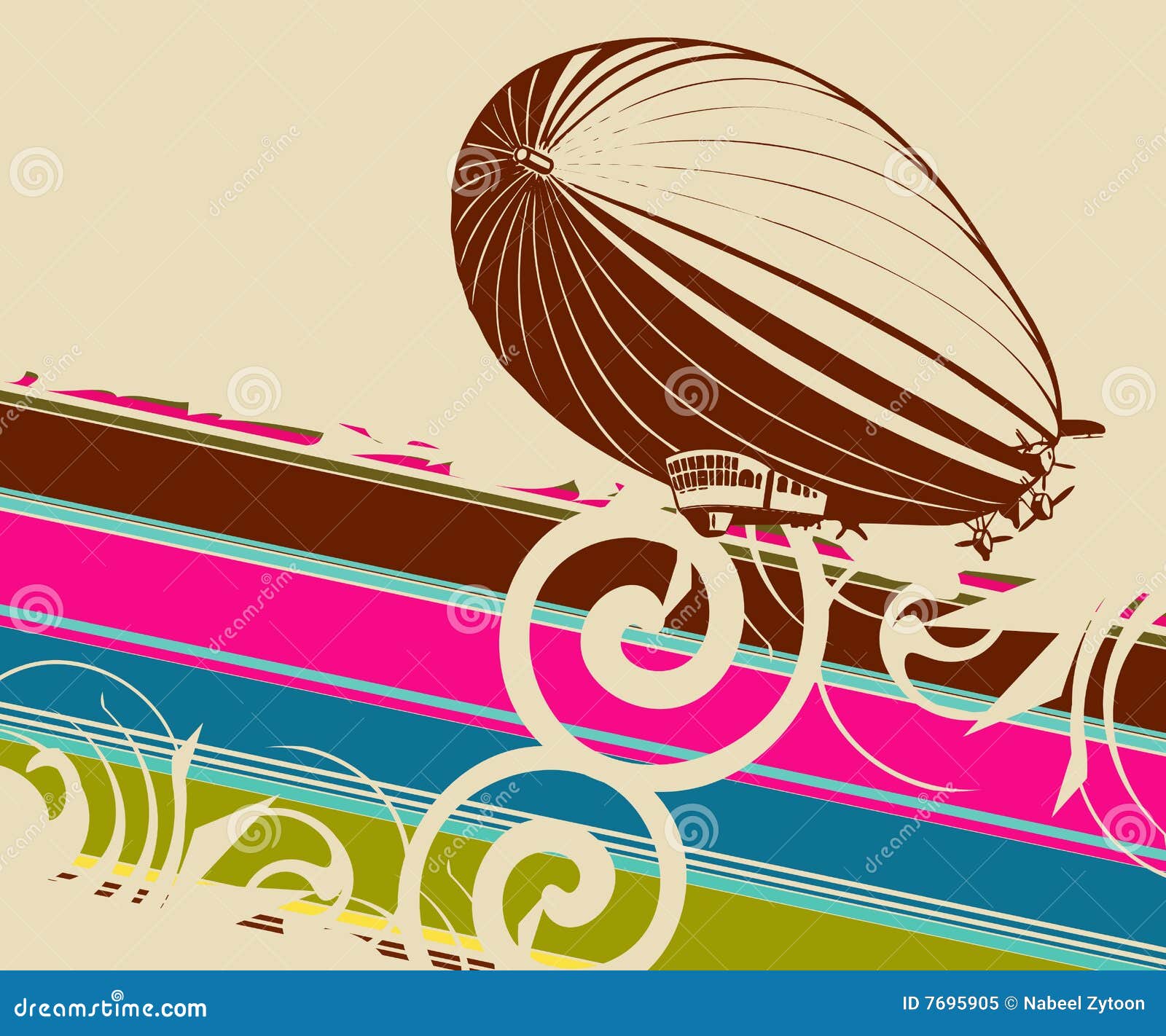 Full of life 005 stock vector. Illustration of decorative - 7695905