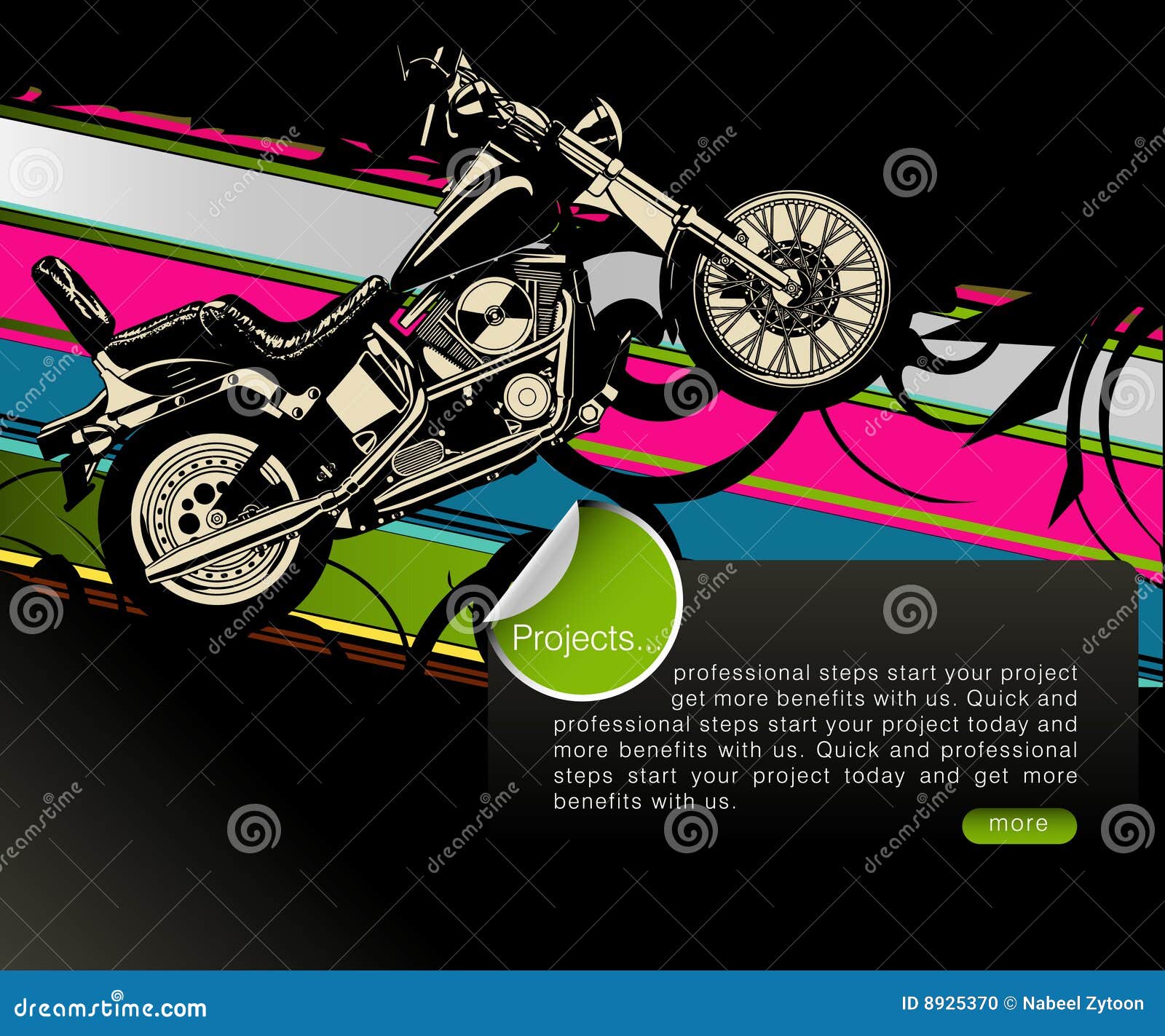 Full of life background stock vector. Illustration of effect - 8925370