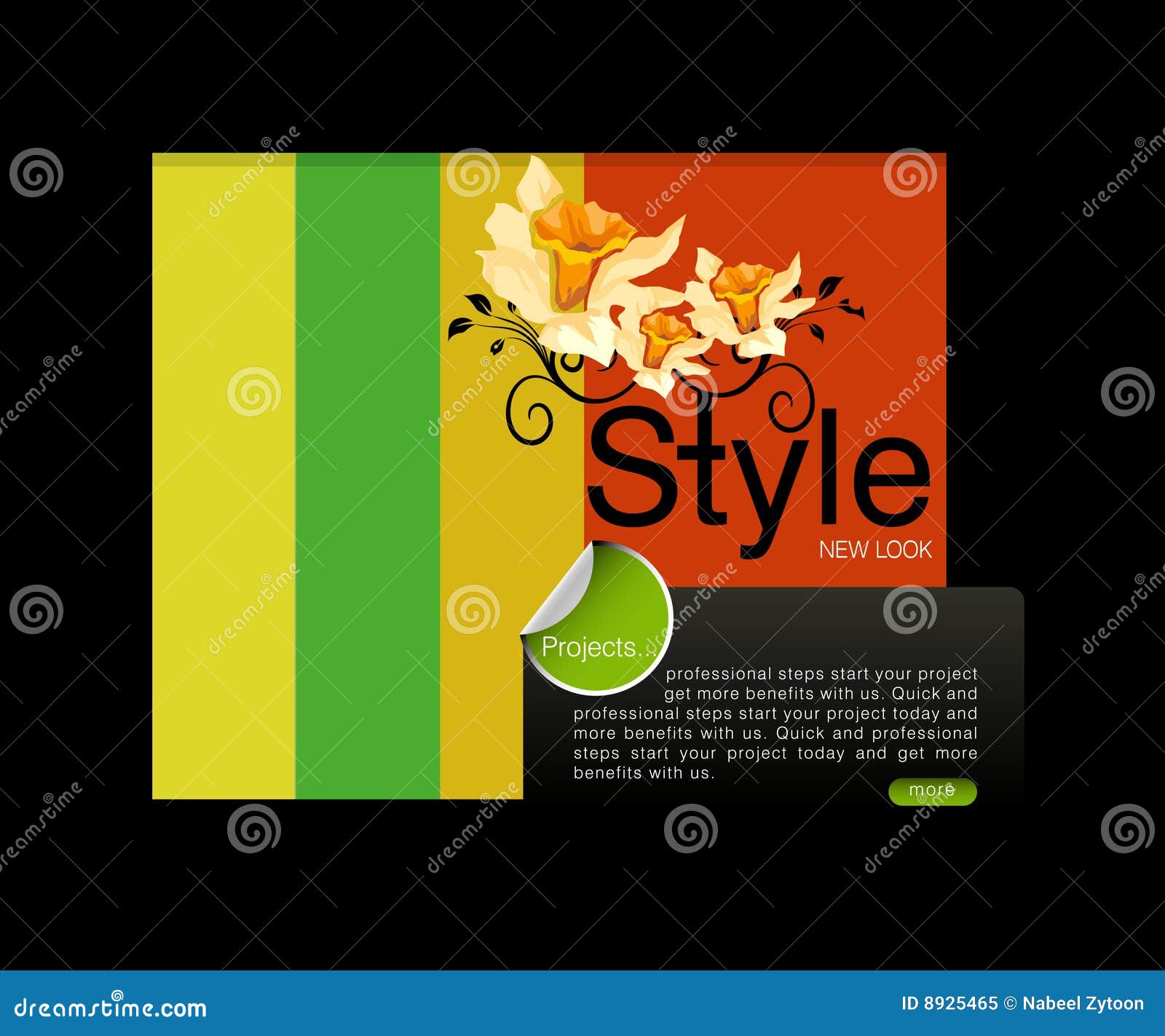 Full of life background stock vector. Illustration of lines - 8925465