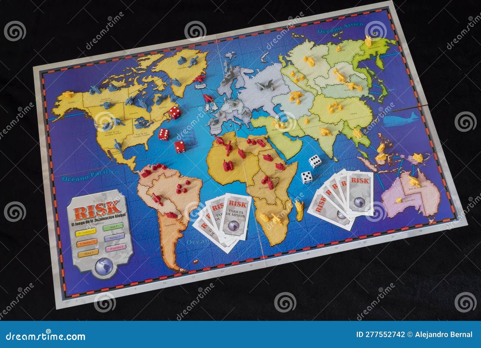 Full Map of Classic Risk Strategy Board Game in Spaninsh with Small ... Full Map of Classic Risk Strategy Board Game in Spaninsh with Small ...