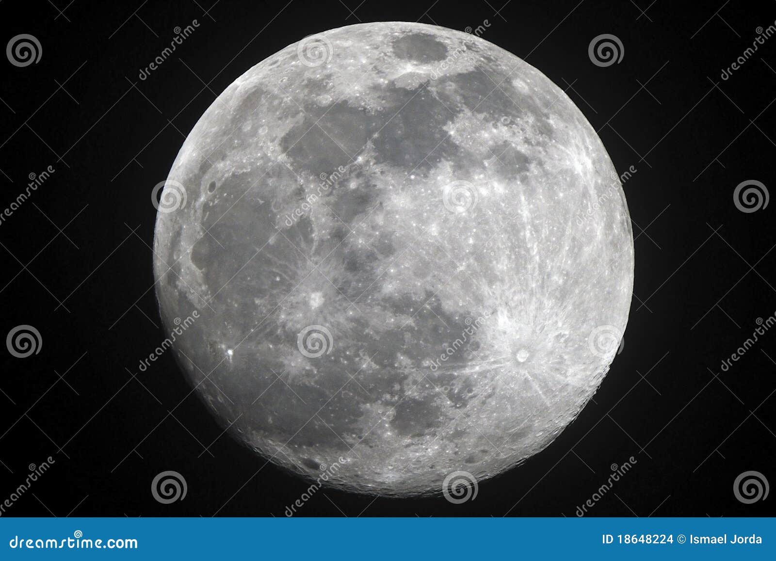Full Moon stock photo. Image of star, night, comet, satellite - 18648224