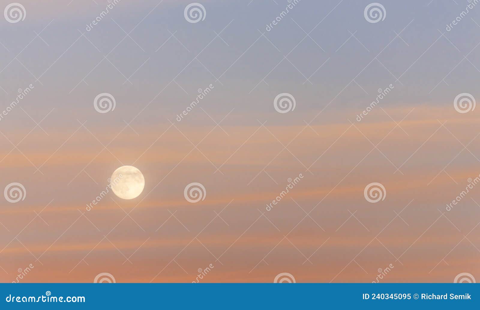 Full moon in the sky stock image. Image of moon, outside - 240345095