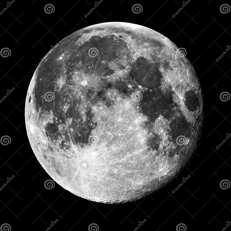 Full Moon stock photo. Image of night, round, bright, glow - 3919620