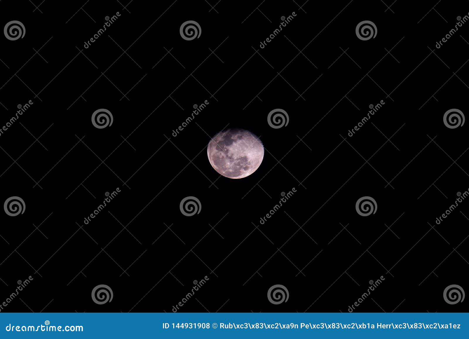 Full Moon Black Background Backdrop Detail Surface Stock Photo - Image ...