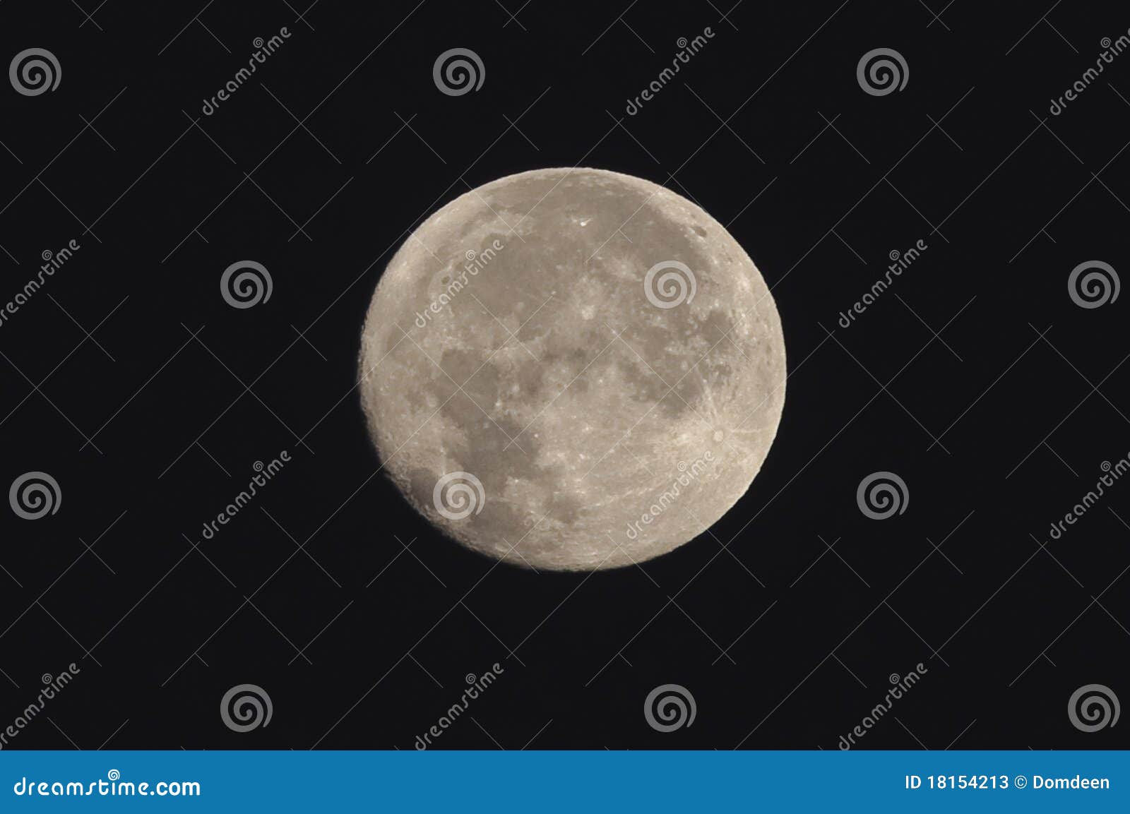 Full moon close up stock image. Image of detail, nature - 18154213