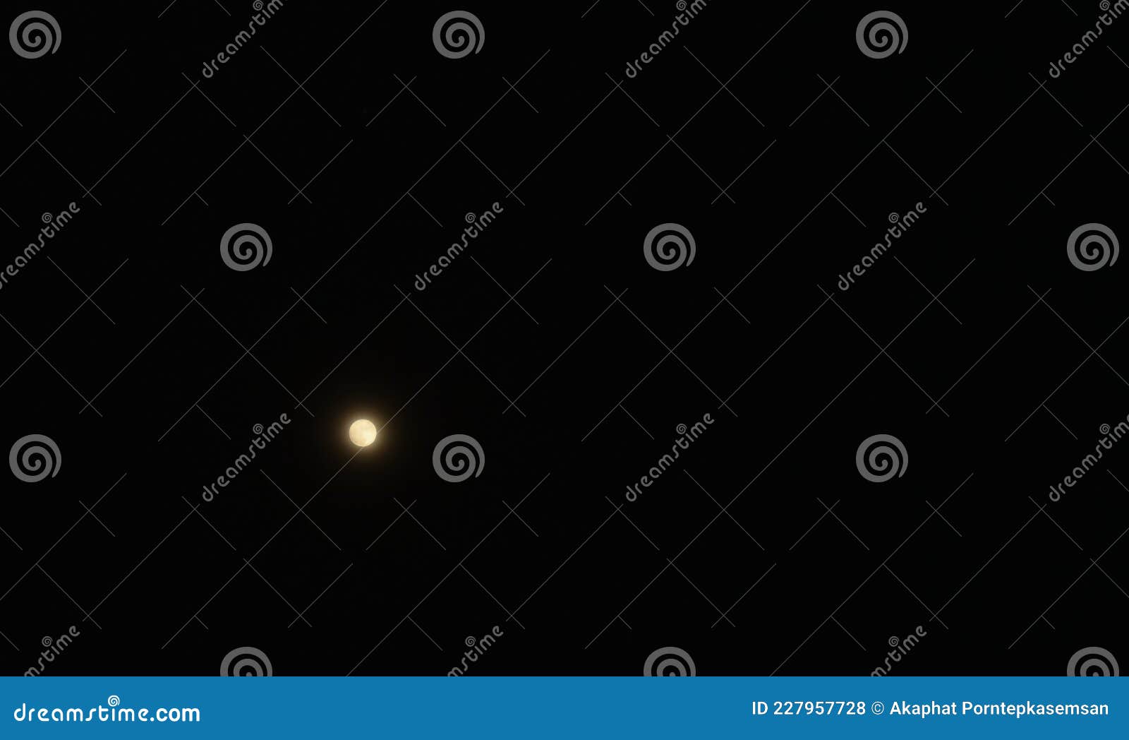 Full Moon Cover by Spreading Cloud in Night Stock Photo - Image of ...