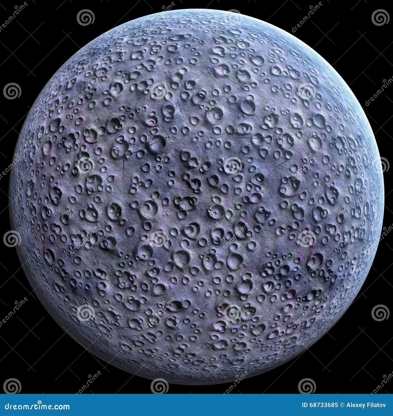 Full Moon with craters stock image. Image of black, dark - 68733685