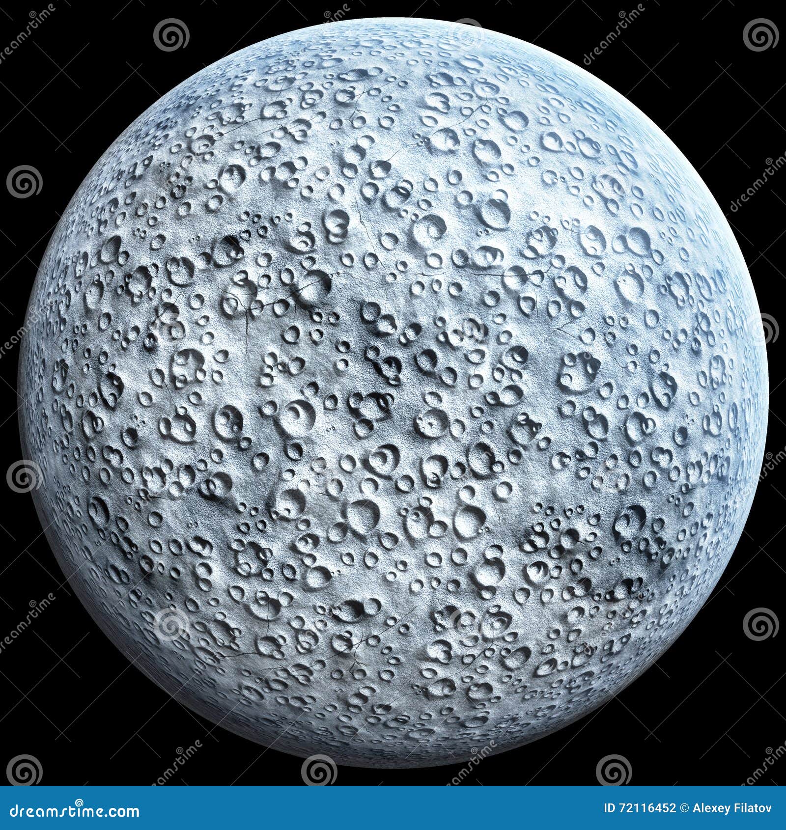 Moon Craters Clip Art