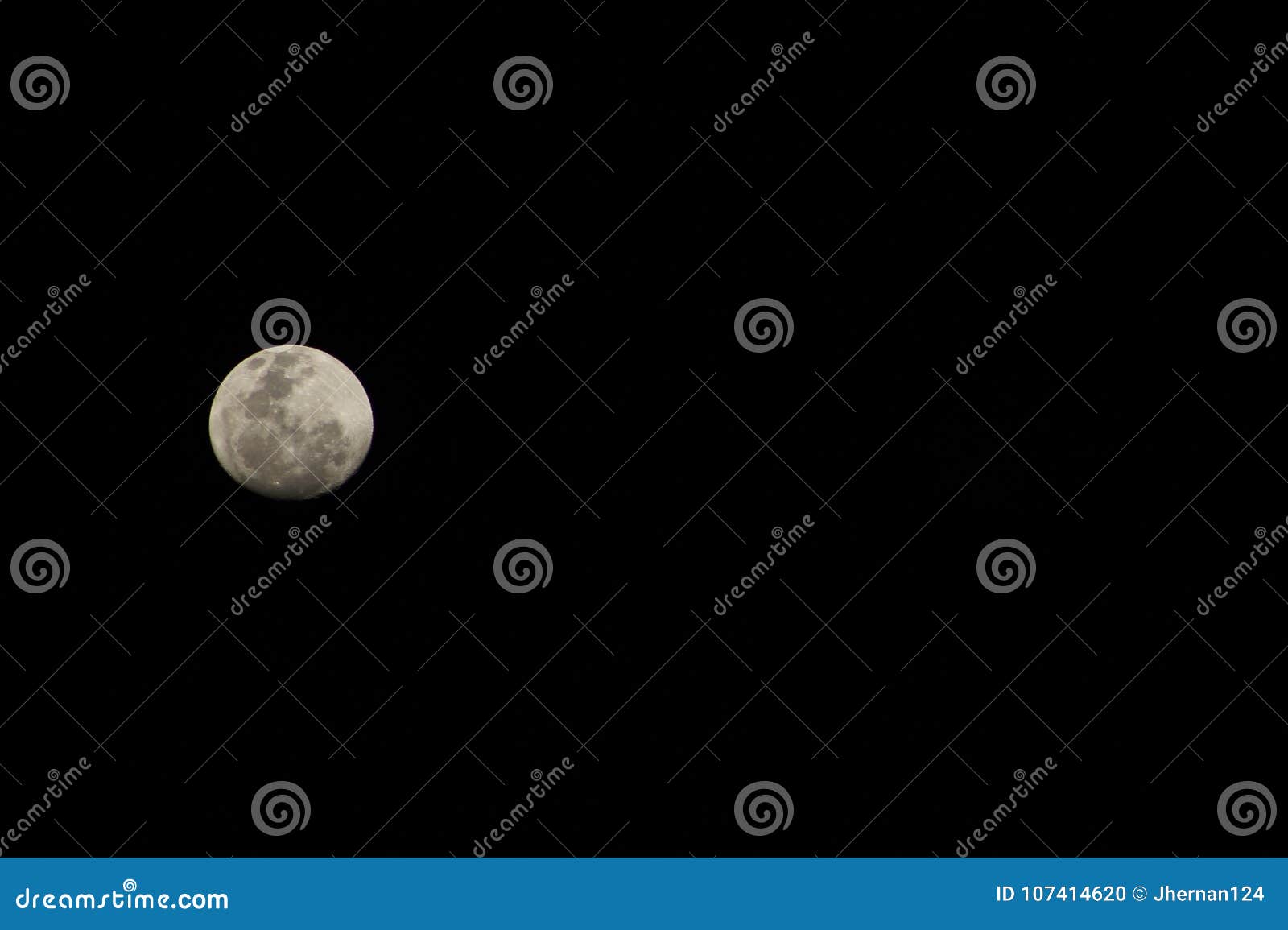 Full moon in dark abyss stock photo. Image of abyss - 107414620