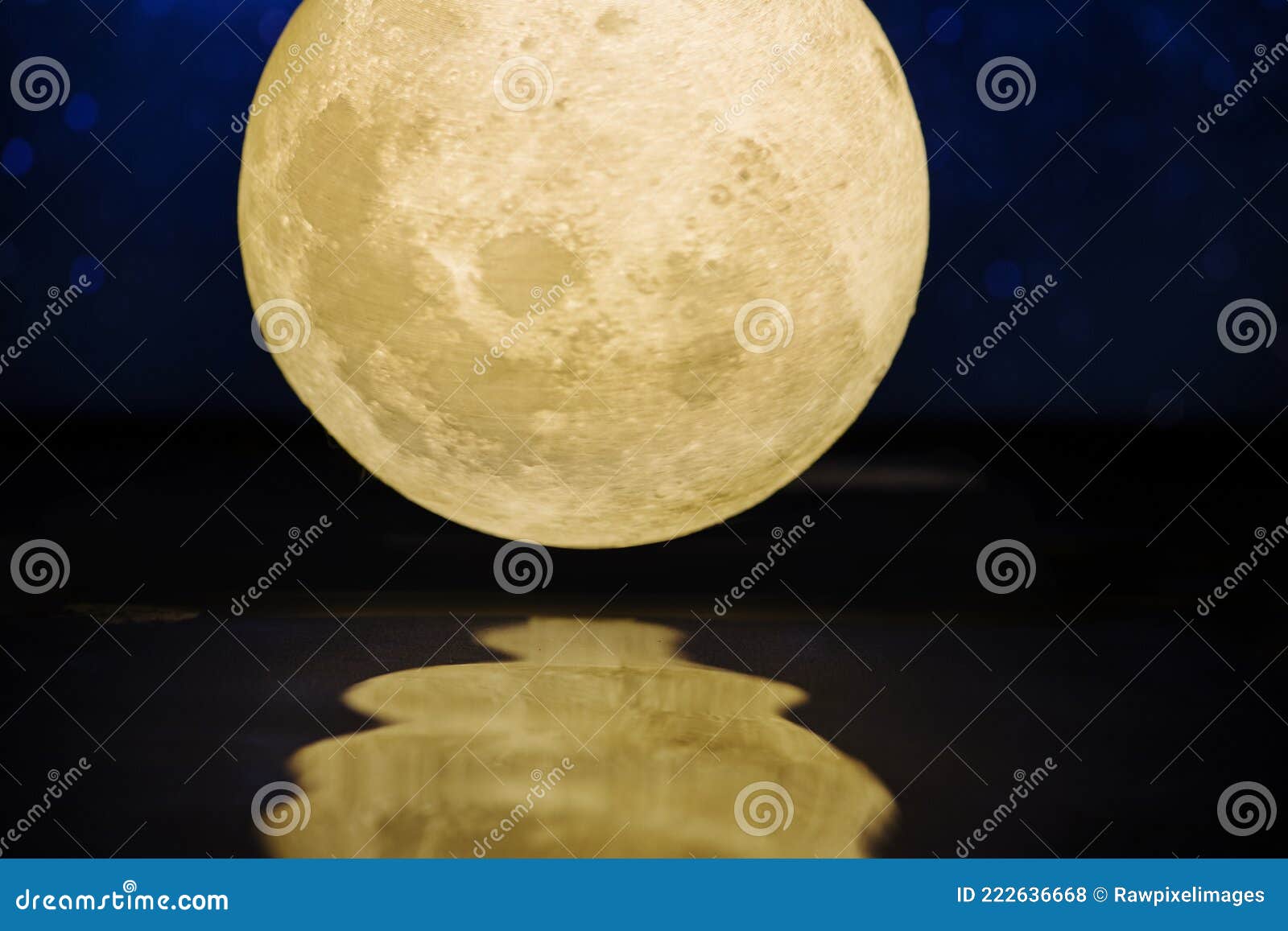 Full Moon in the Dark Night Stock Photo - Image of night, bright: 222636668