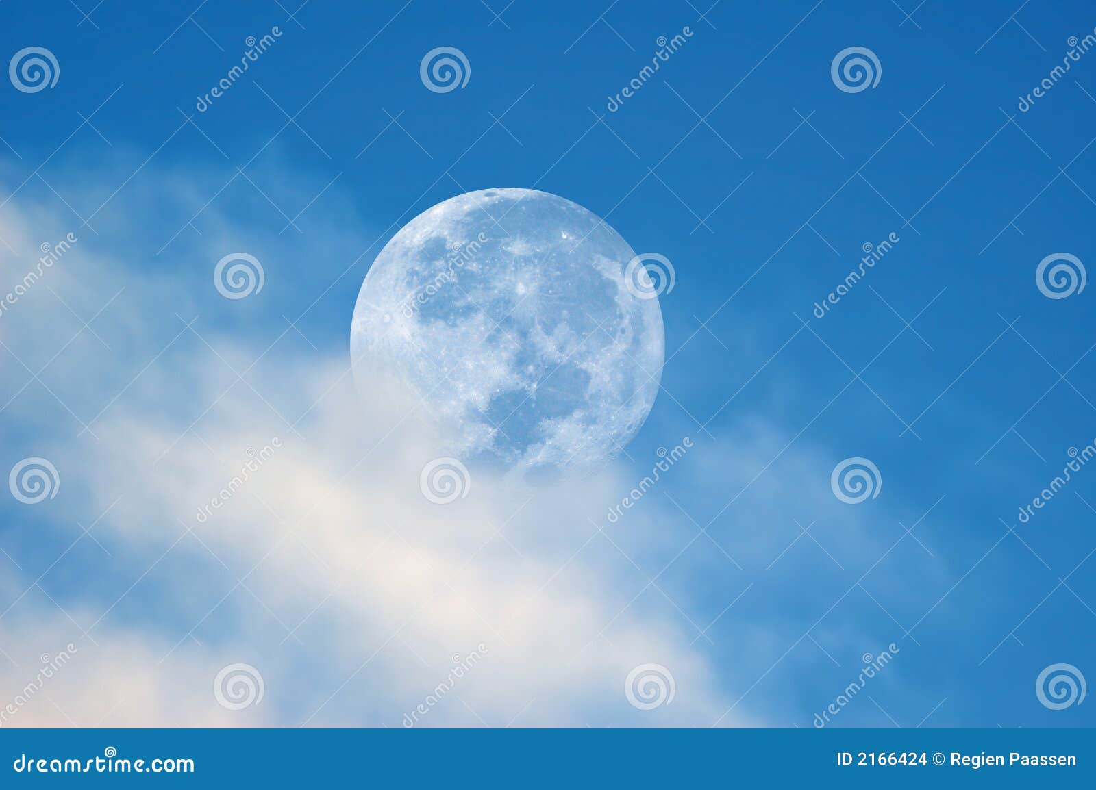 Full moon in daylight stock photo. Image of moonlight - 2166424