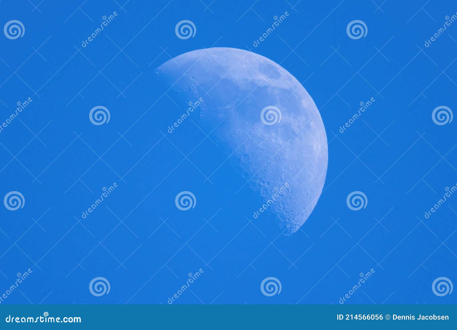 Full moon in daytime stock photo. Image of full, planet - 214566056