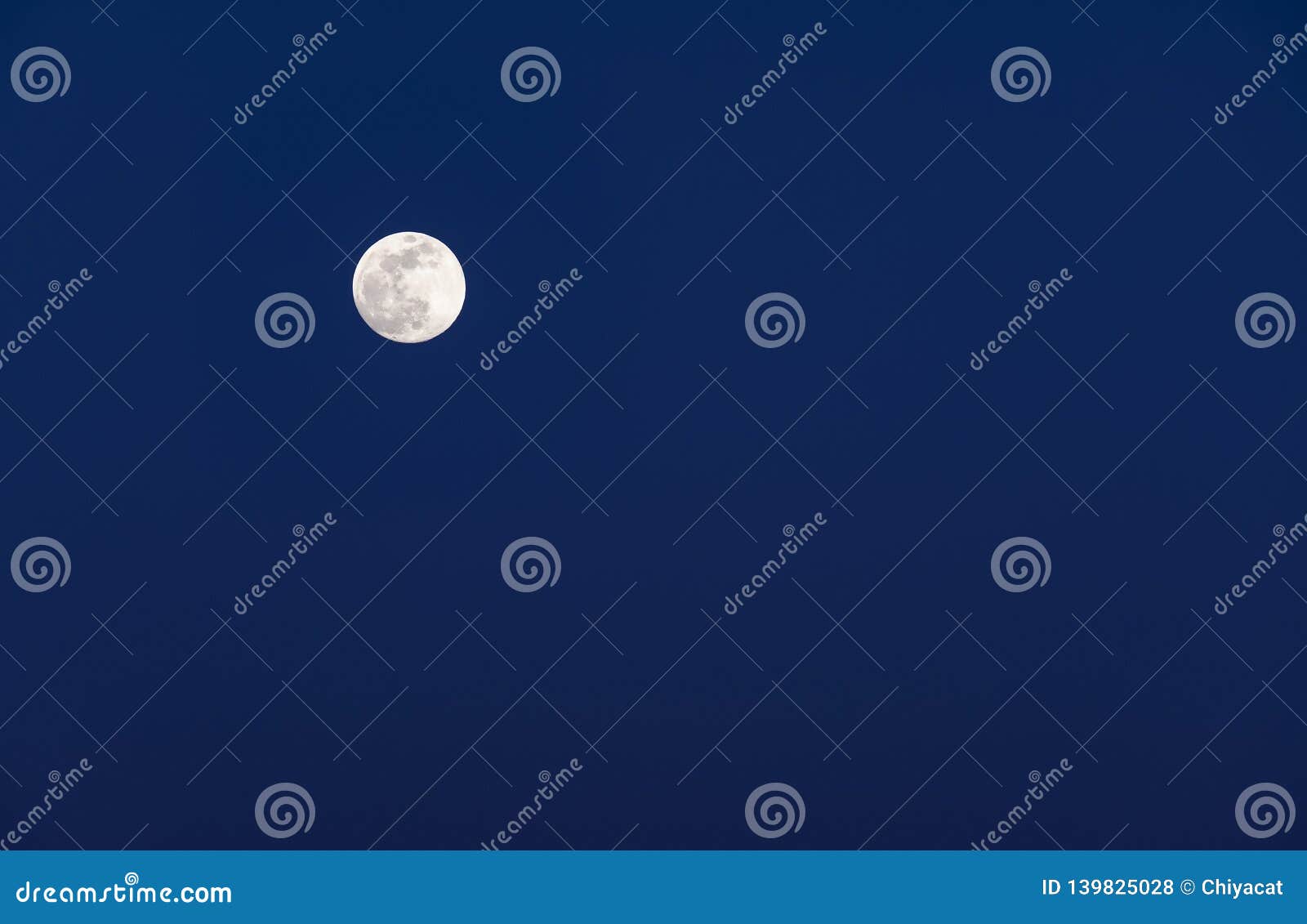 Full Moon at Dusk #1 stock photo. Image of dusk, blur - 139825028