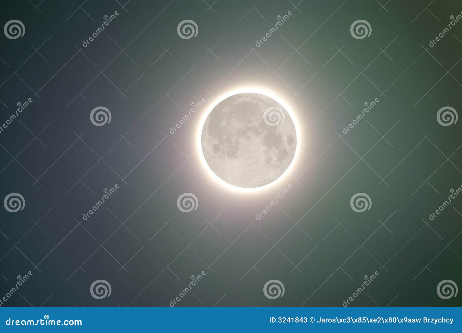 Full Moon Glow stock image. Image of mistery, glow, moonlight - 3241843