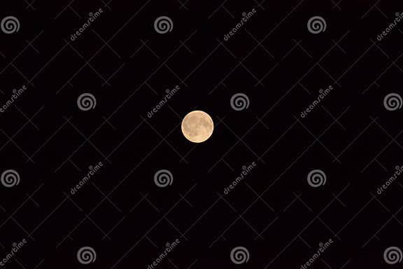 Full Moon on a June Night in Germany Stock Photo - Image of germany ...