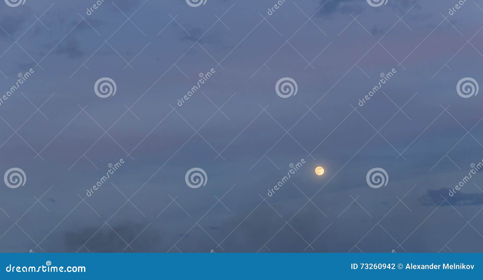 Full Moon in the Late Afternoon Sky Stock Photo - Image of planet, moon ...