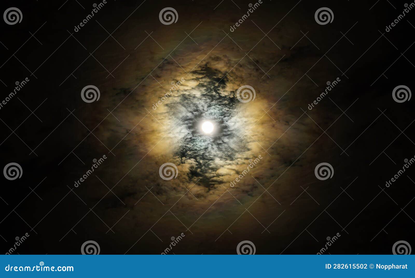 Full Moon in Micro Moon Night Stock Photo - Image of astronomy, detail ...